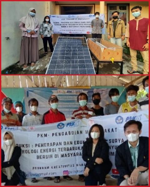 Mahasiswa Itera Buat Alat Penyuling Air Laut Tenaga Surya - Topik Terkini