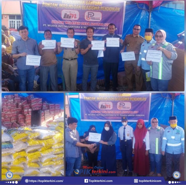 PT WIN bersama PT Pandu Kembali Salurkan Bantuan Bagi Masyarakat ...
