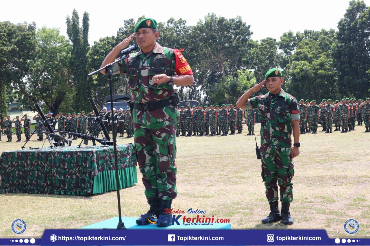 Apel Gelar Pasukan Kesiapsiagaan TNI AD Tahun 2022 Kodam XIII merdeka ...