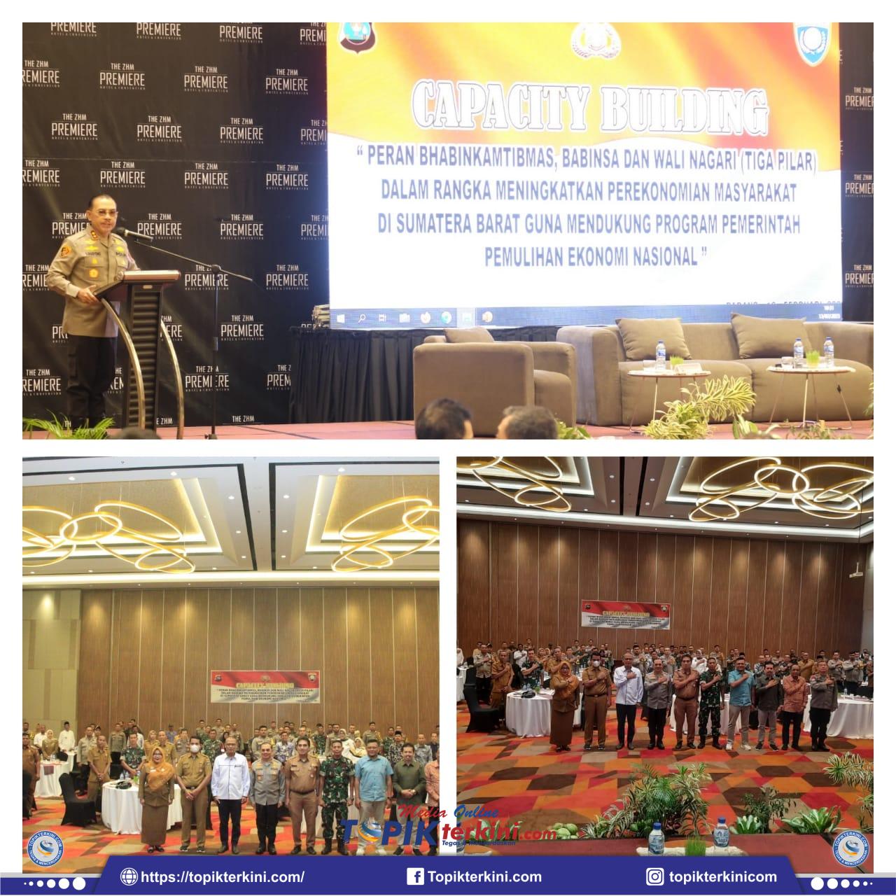 Kapolda Sumbar buka Capacity Building, "Tiga Pilar dalam rangka ...