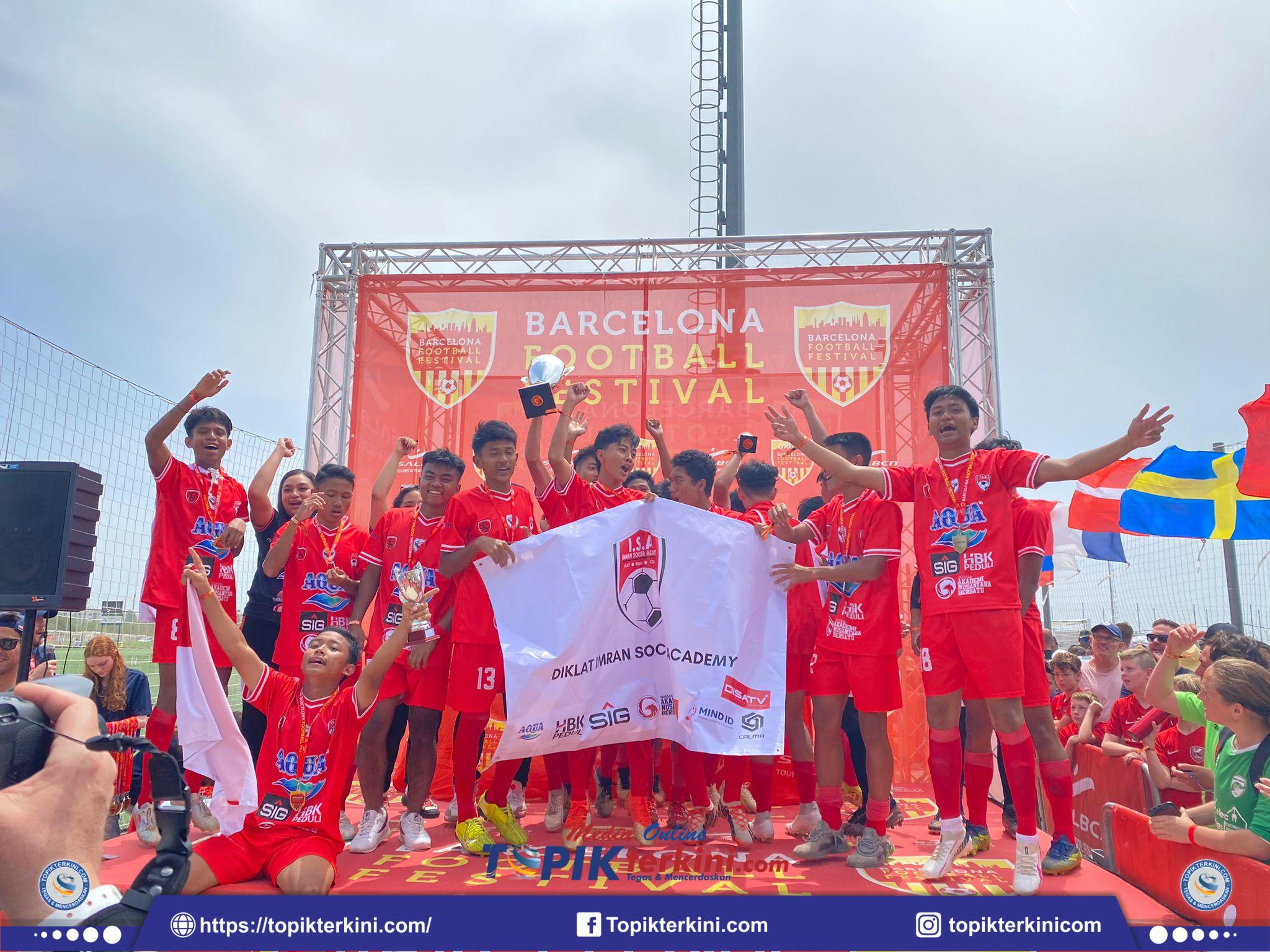 Tumbangkan Tim-Tim Tangguh dari Benua Biru, ISA Lombok FC Sabet Juara ...