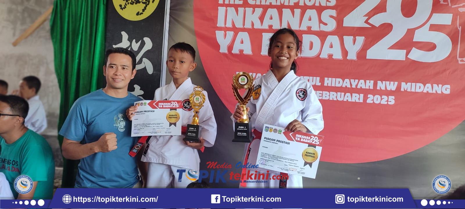Tim INKANAS Usia Dini New Camp Lotim Raih Juara Dua Umum di Karate ...