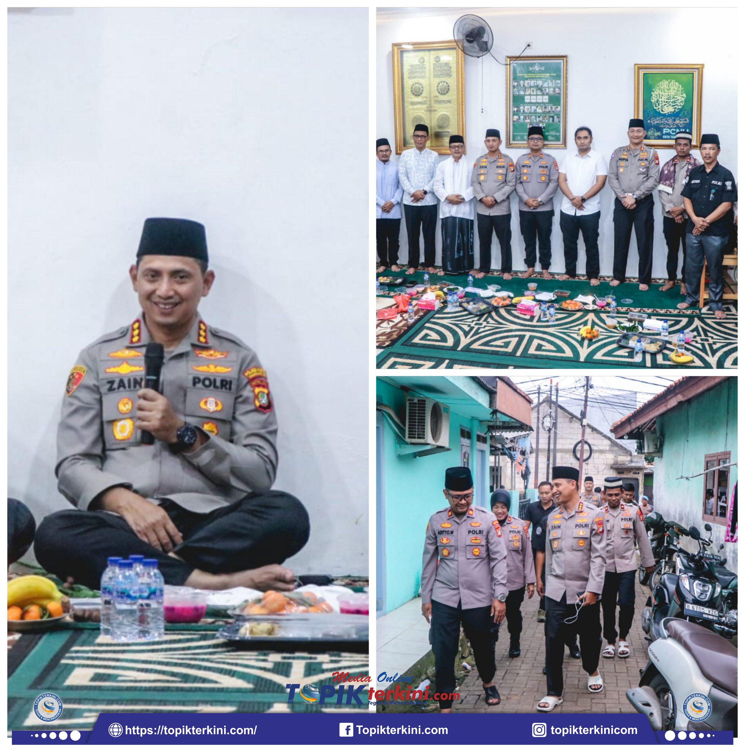 *Harapkan Doa dan Dukungan, Kapolres Metro Tangerang Kota Silaturahmi ...