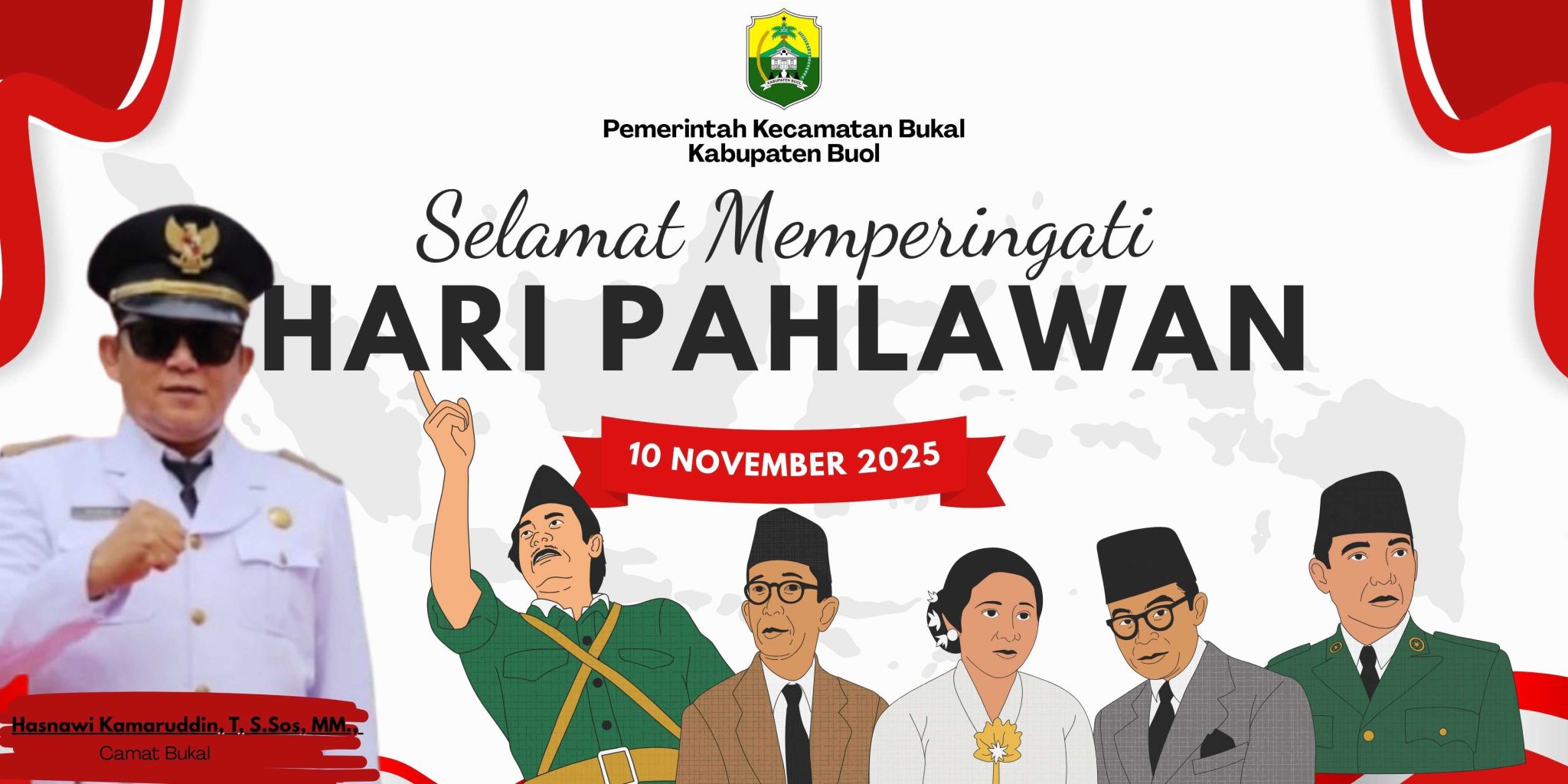 Camat Bukal Hasnawi Kamaruddin Ajak Warga Teladani Semangat Pahlawan di ...